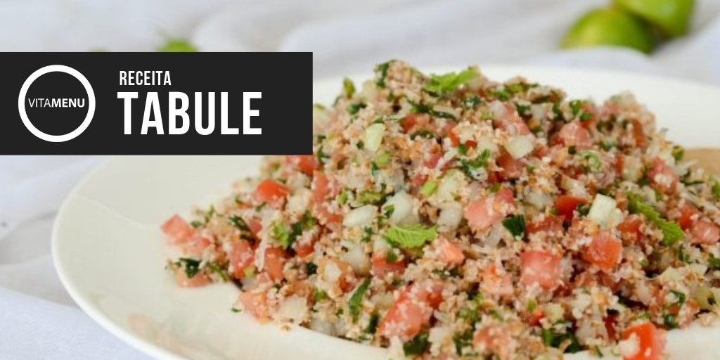 Receita de Tabule - Vitamenu